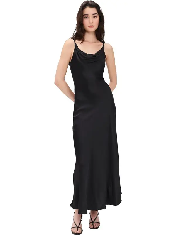 MEIMEIJ Sleeveless Maxi Dress - Nero