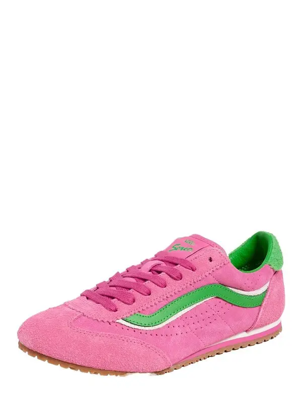 VANS Super Low Pro Sneakers - Hot Pink/green