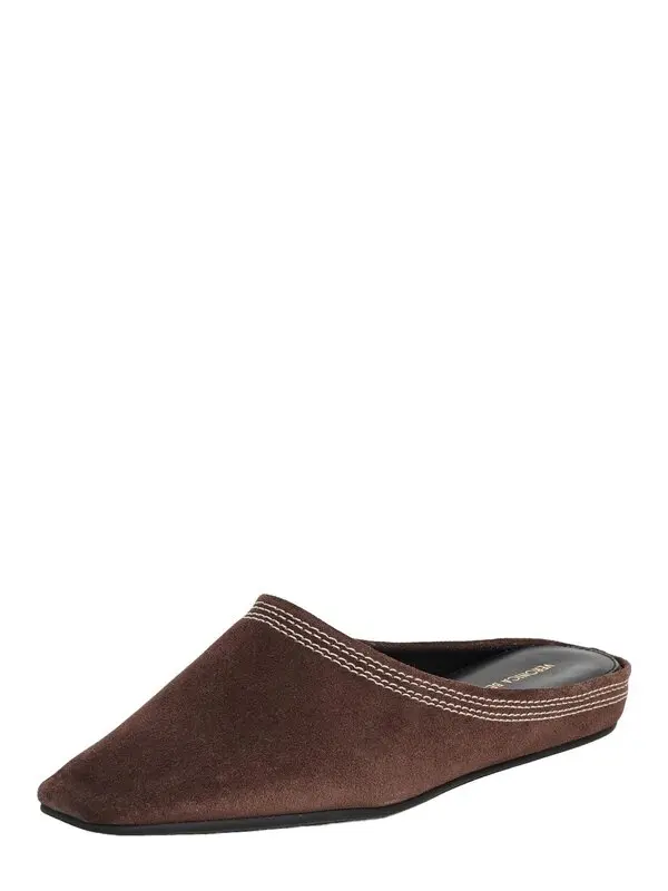 Veronica Beard Narcisa Mules - Espresso