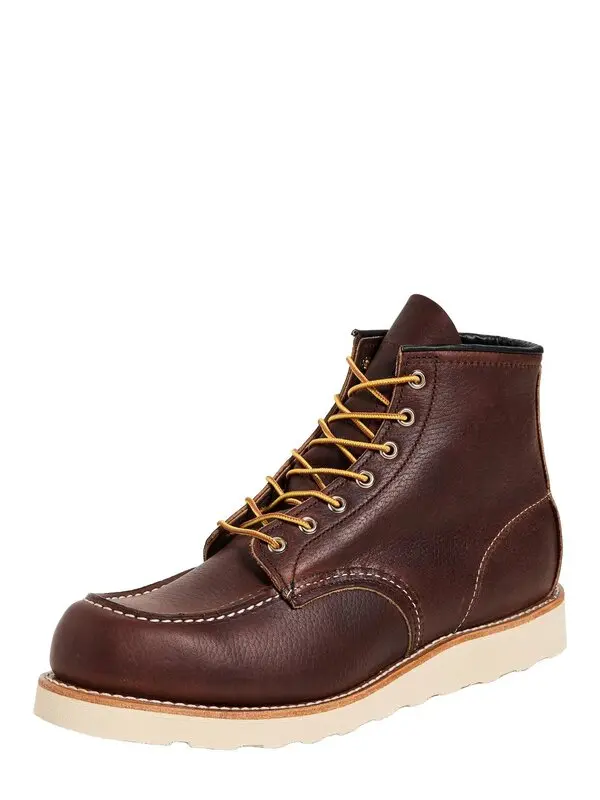 Red Wing 6-in Classic Moc Leather Boots - Brown