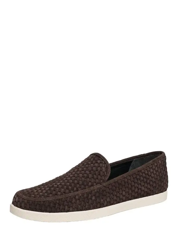 Vince Sonoma Woven Loafers - Cocoa Brown