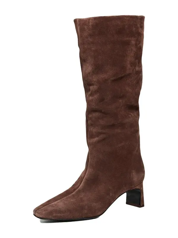 Rag & Bone Astor Suede Boots - Mocha Suede