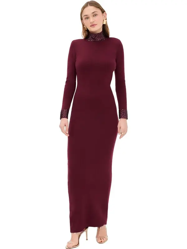 Retrofete Monroe Maxi Dress - Port