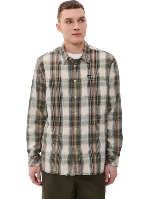 Barbour Hawthorn Checked Relaxed Shirt - Whisper White
