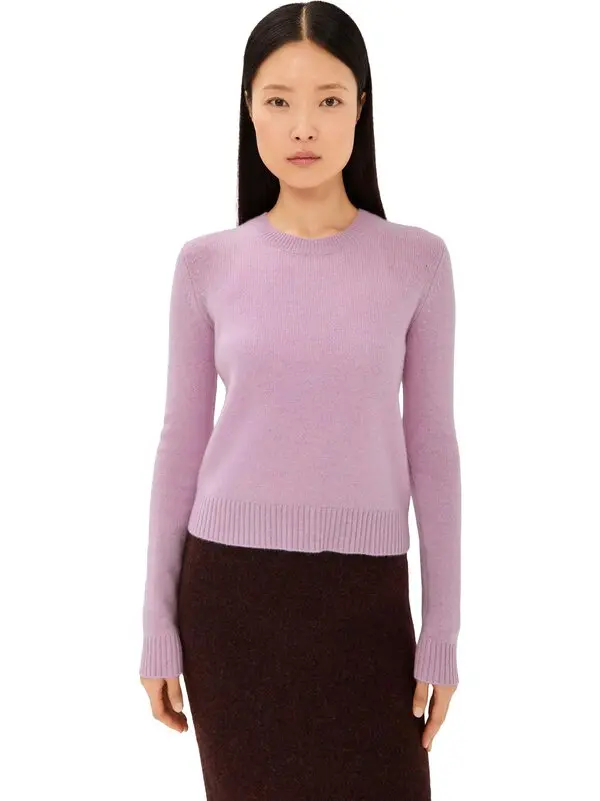 LISA YANG Mable Cashmere Sweater - Soft Dahlia