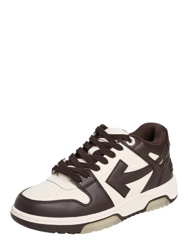 Off-White Out Of Office Sneakers - Chocolate/cr