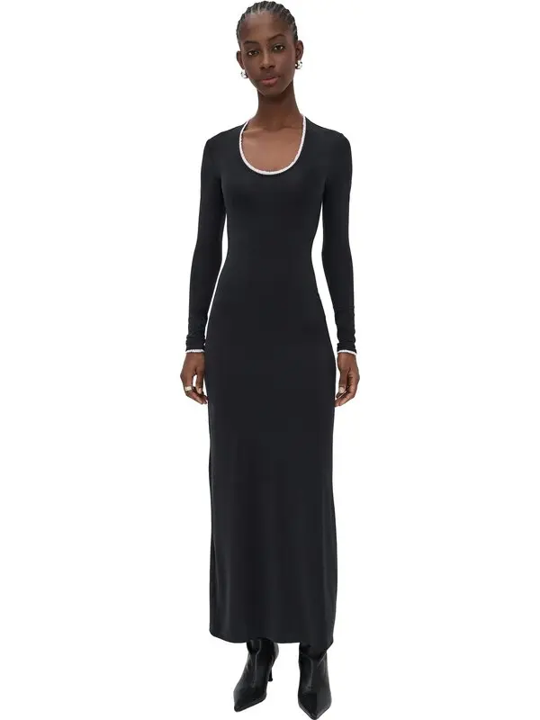 THE LINE BY K Foz Maxi Dress - Black