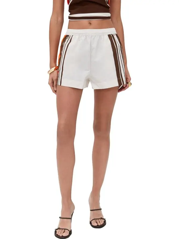 Sir The Label Destino Striped Shorts - Pacha Stripe