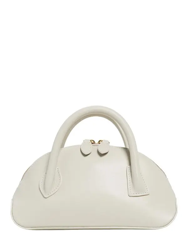 LIFFNER Dome Handheld Clutch - Cream