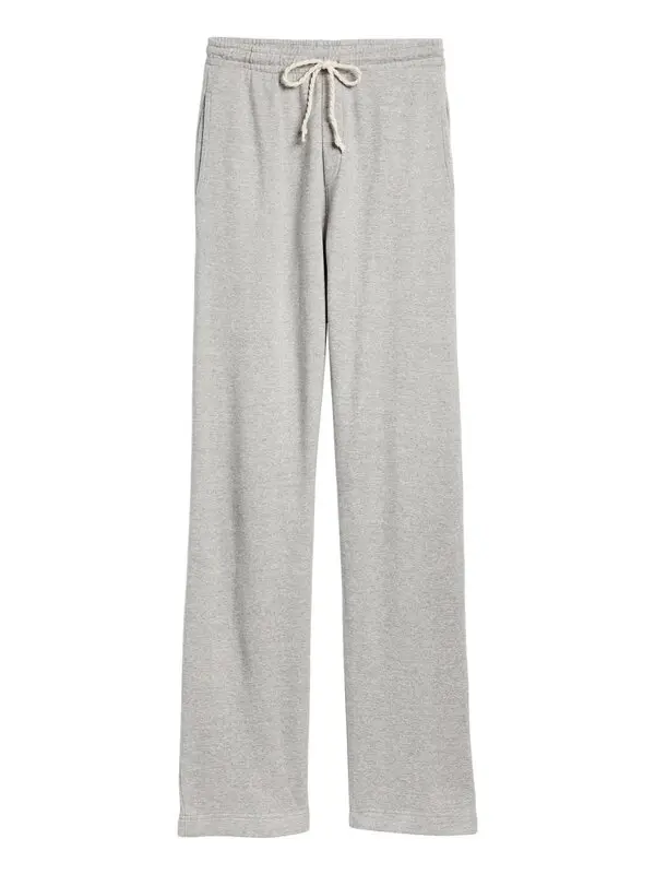 THE ELDER STATESMAN Daily Sweatpants - Heather Grey
