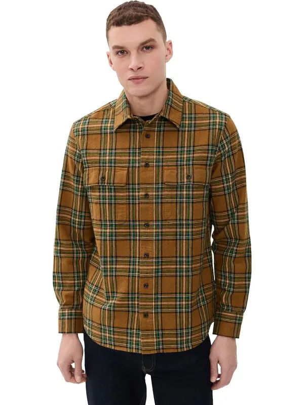 Taylor Stitch The Craftsman Plaid Shirt - Fern Plaid