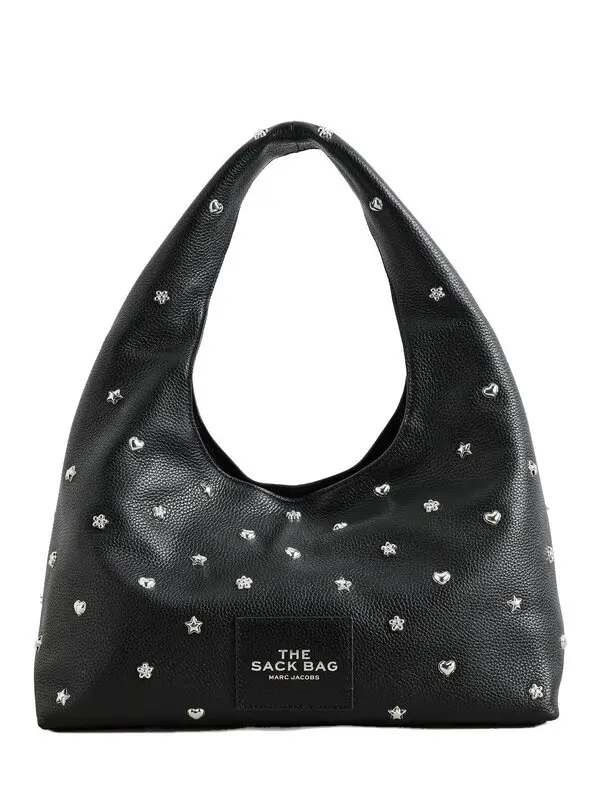 Marc Jacobs Mini Icon Stud Sack Bag - Black Multi