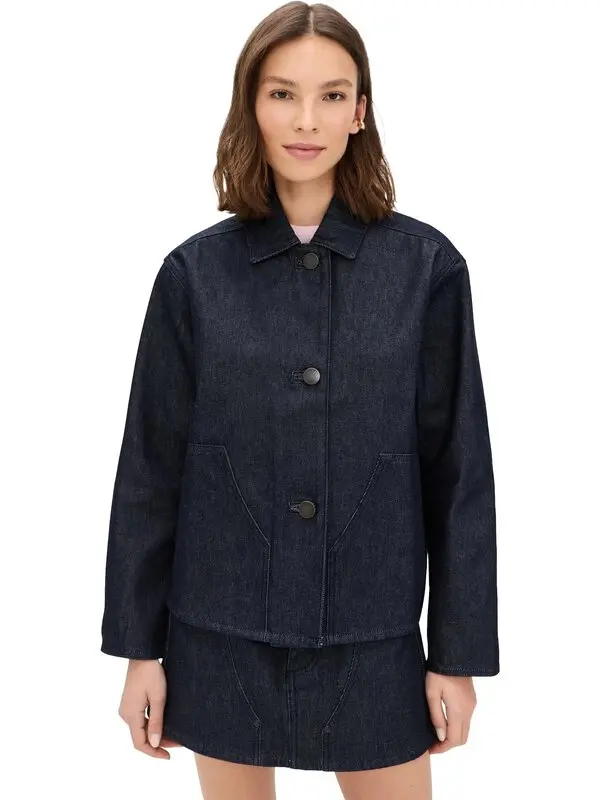 Renggli Denim Chore Jacket - Shadow