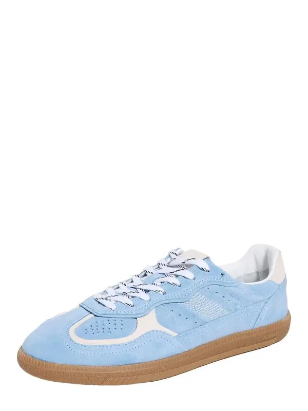 ALOHAS Rife Leather Sneakers - Rife Cornflower Blue Cream