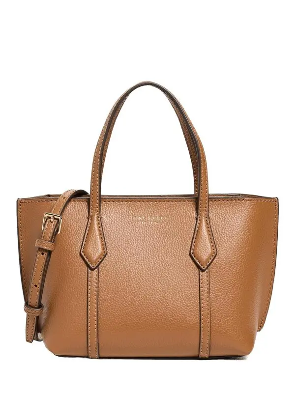 Tory Burch Perry Mini Tote - Autumn Brown