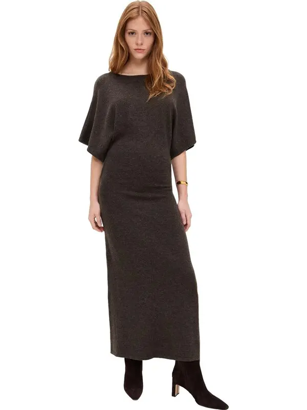 Staud Amelie Sweater Dress - Canyon
