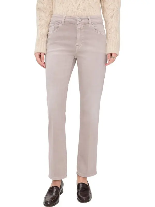 Closed Milo Straight Leg Jeans - Clay Beige