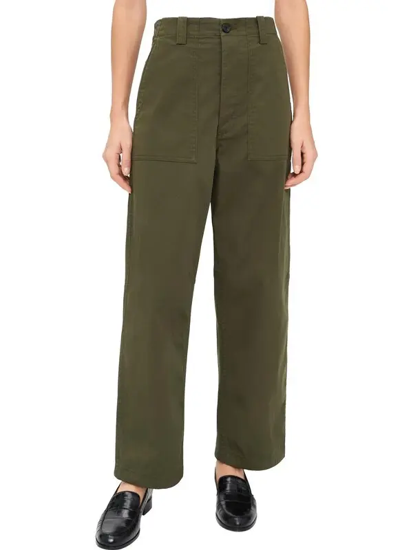A.L.C. Brayden Stretch Twill Pants - Olive