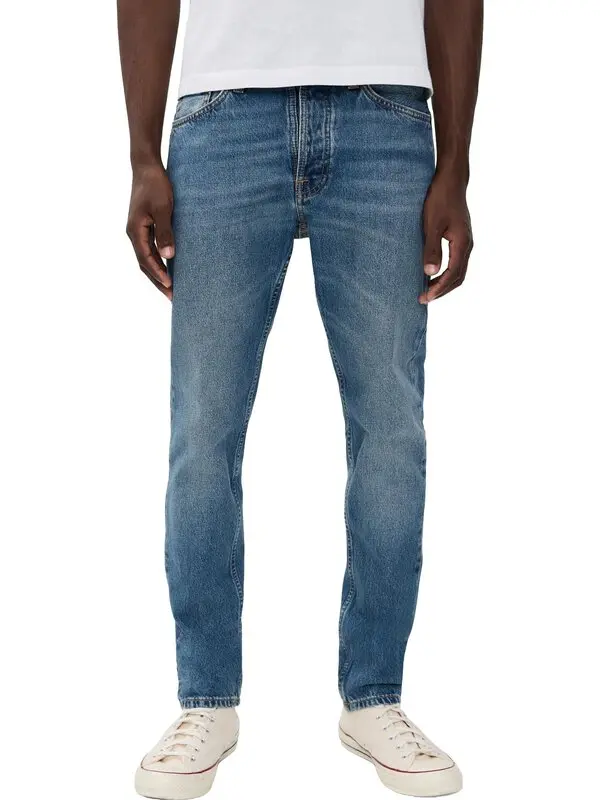 Nudie Jeans Steady Eddie Ii Tapered Jeans - Blue Haze