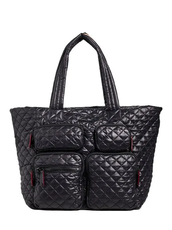 Mz Wallace Large Metro Travel Tote - Black