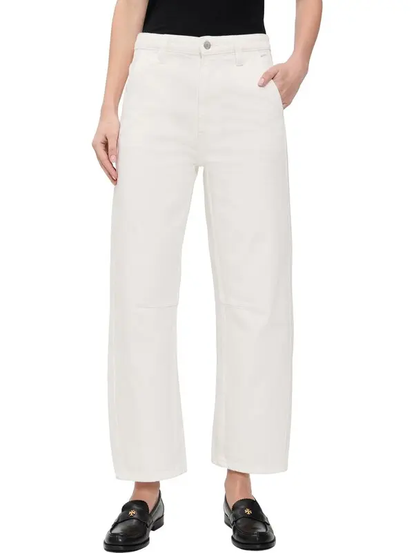 PISTOLA Beau Straight Leg Jeans - Paper White