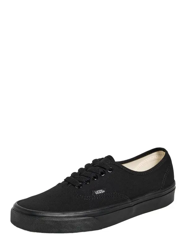 VANS Authentic Lace-up Sneakers - Black/black