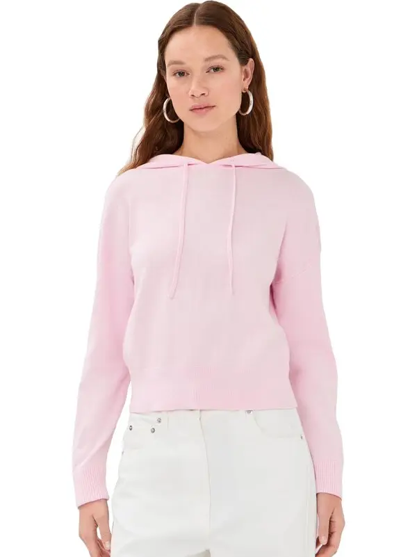 Simkhai Ribbed Hoodie - Ballet Pink