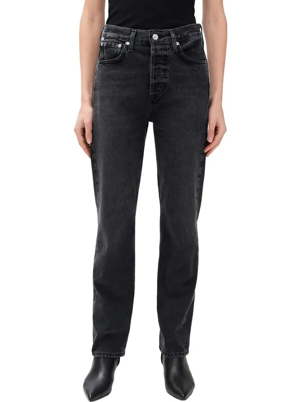 Citizens Of Humanity Blaine Vintage Straight-leg Jeans - Vintage Black