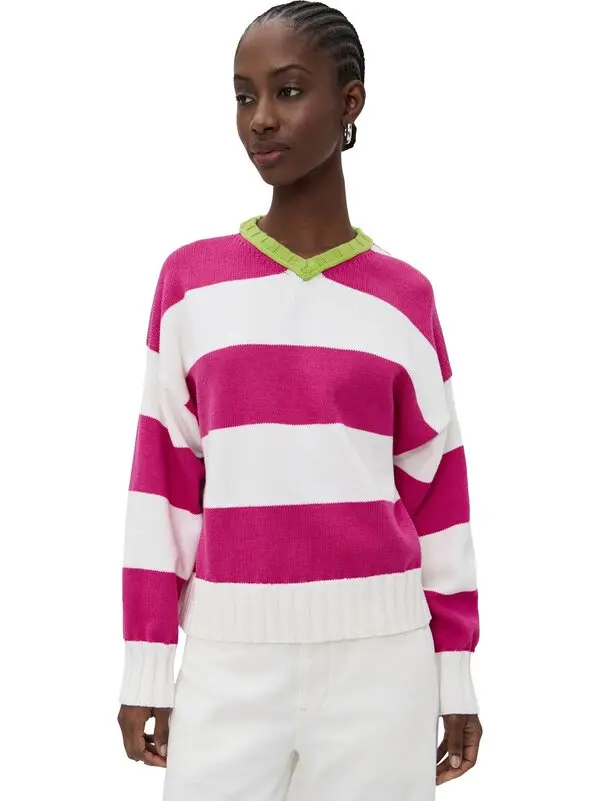 Solid & Striped The Reva Sweater - Paradise Pink