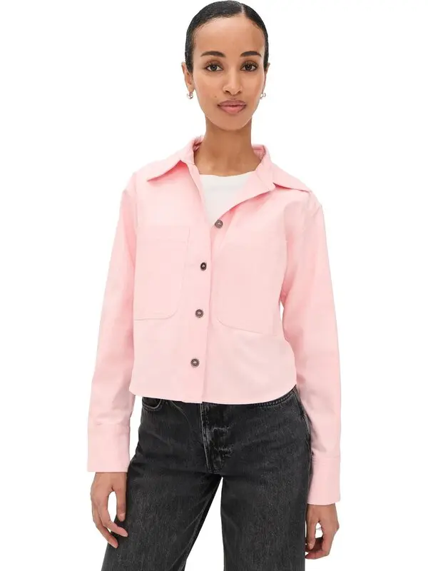 LE BOP Callie Twill Jacket - Pink