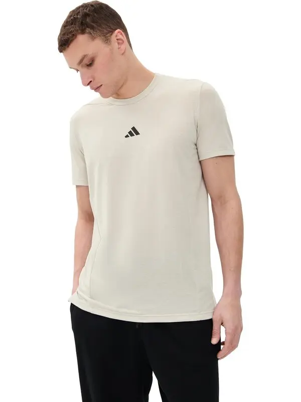 Adidas D4t Workout Tee - Wonder Alumina