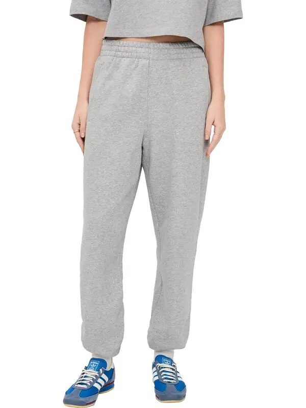Adidas Essentials Loose Fleece Joggers - Medium Grey Heather