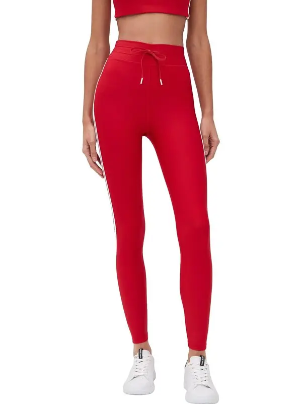 The Upside Oxford Midi Ankle Leggings - Cherry