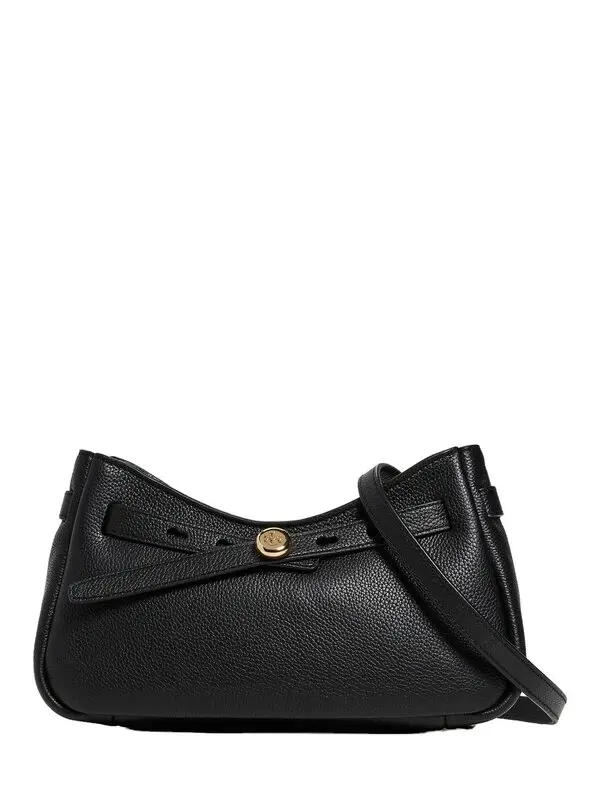 Tory Burch Romy Zip Top Crossbody Bag - Black