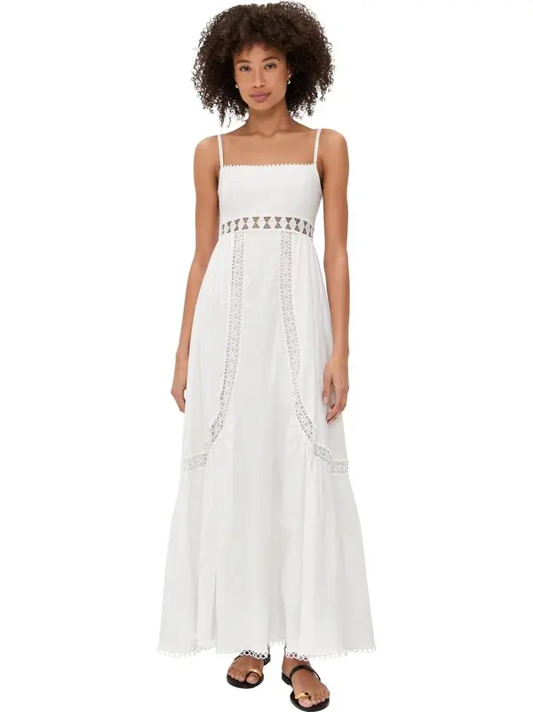 Peixoto Charlotte Maxi Dress - White