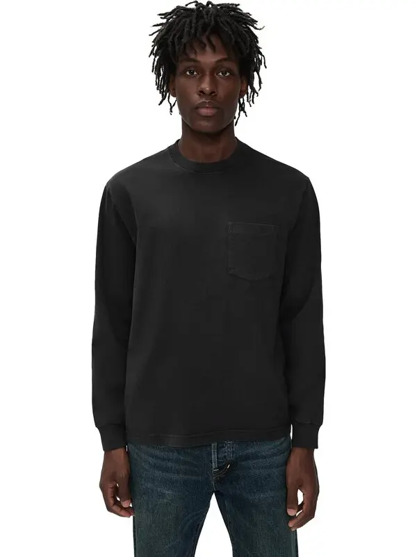 Madewell Vintage Long Sleeve Tee - Almost Black