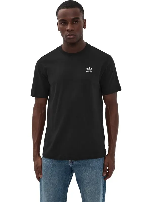 Adidas Trefoil Essentials Tee - Black
