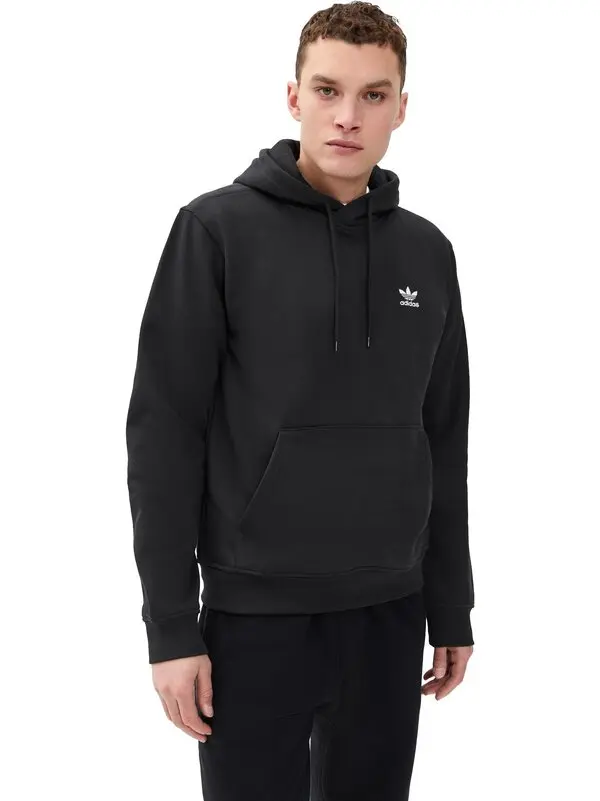 Adidas Trefoil Essentials Hoodie - Black