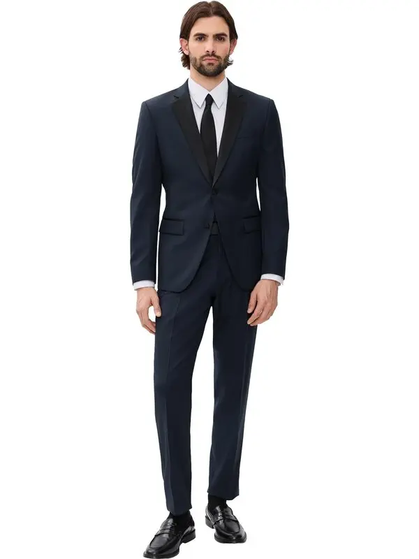 BOSS Hugo Two Piece Tuxedo - Dark Blue