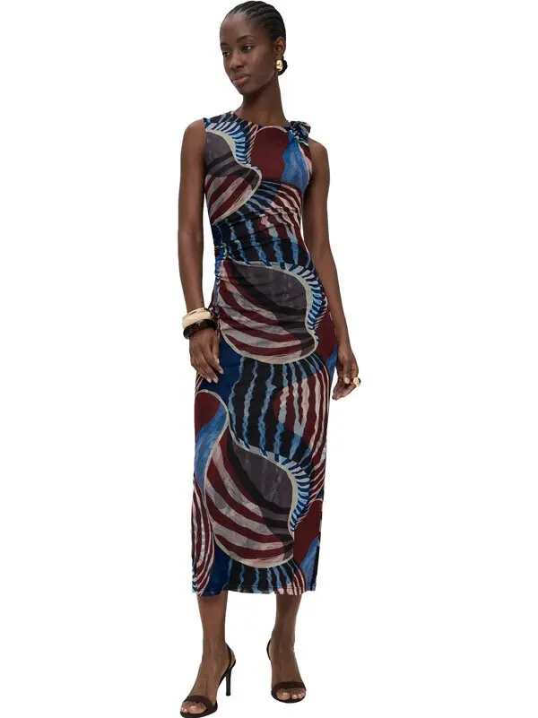 ROAME Riley Midi Dress - Nautica