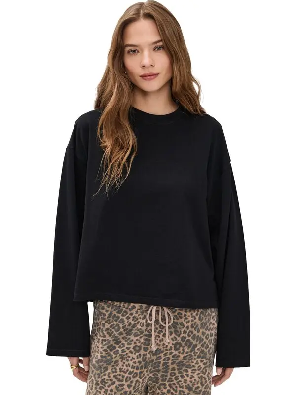 Lioness Bloom Long Sleeve Tee - Onyx