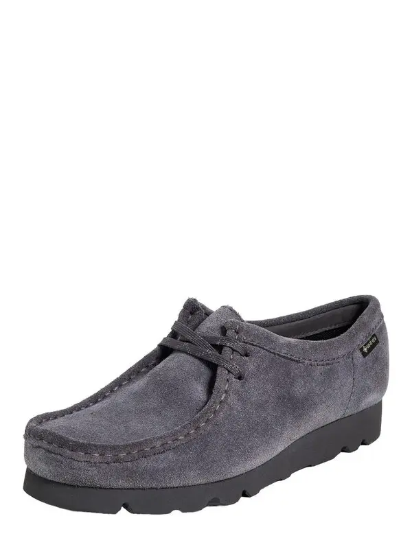 Clarks Wallabee Gore-tex Flat - Purple Grey Suede