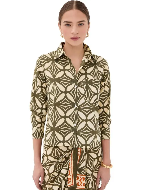 GUADALUPE DESIGN Charlotte Shirt - Green