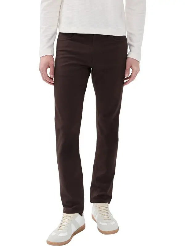 Theory Raffi Neoteric Twill Pants - Brownwood