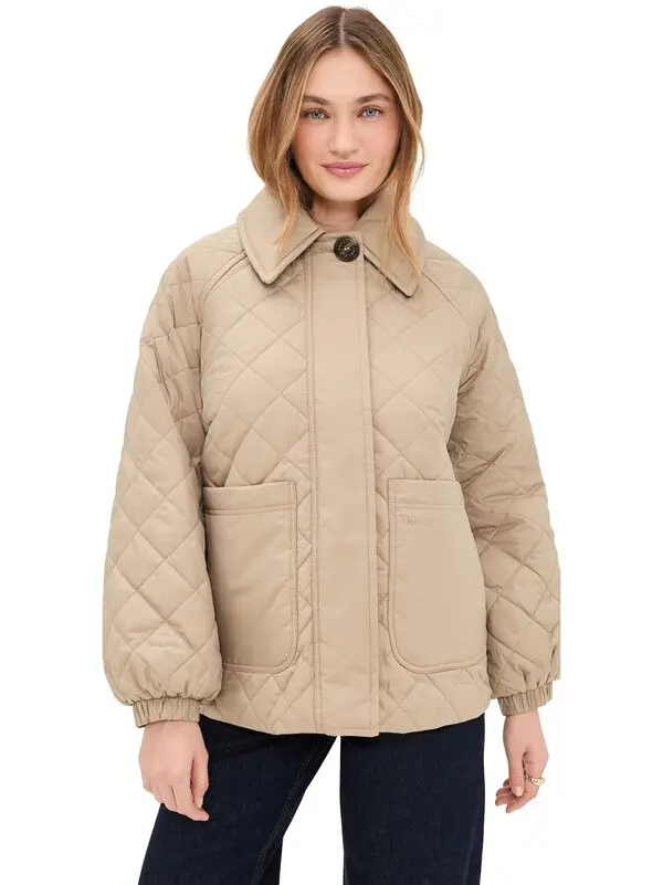 Barbour Laoise Quilted Jacket - Honey/ancient Poplar