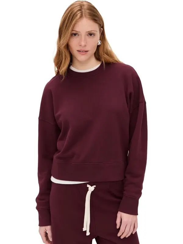 Sold Out NYC The Everyday Sweatshirt - Wine