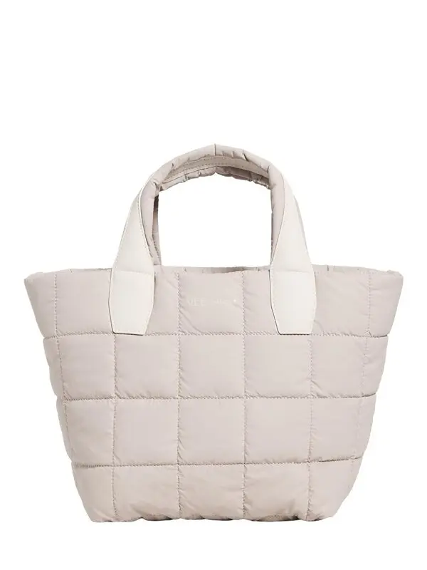 VEE COLLECTIVE Porter Small Tote - Soft Taupe Brw