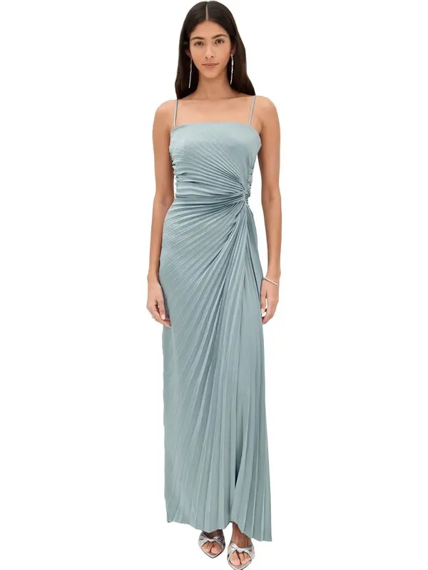 A.L.C. Layla Gown - Steel Blue