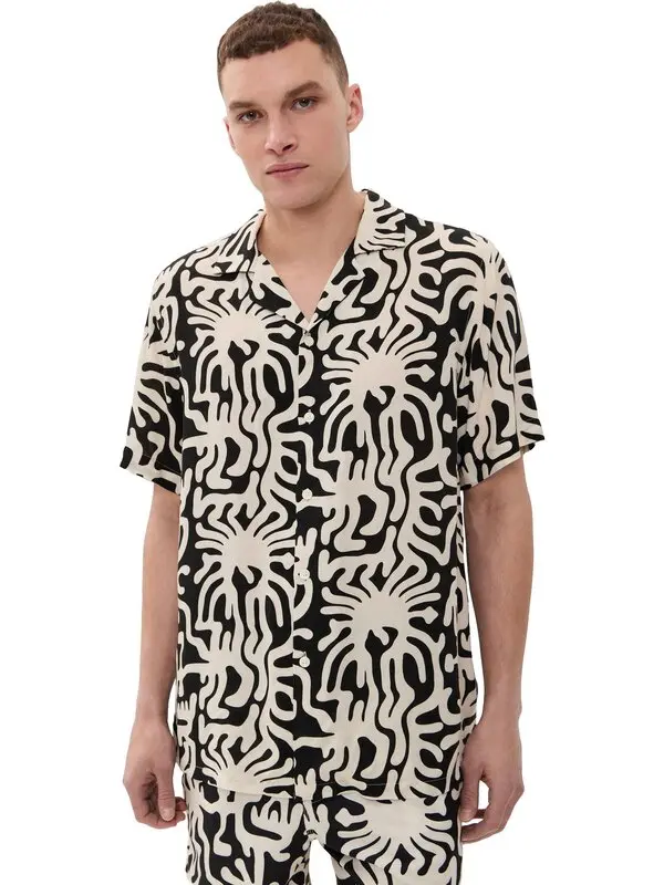 Oas Loefy Rocco Shirt - Black