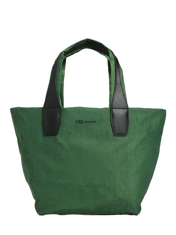 VEE COLLECTIVE Porter Essence Small Tote - Olive Paper Grn
